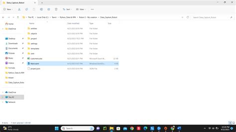 Excel File Located In Same Folder As Mainxaml But When I Click The