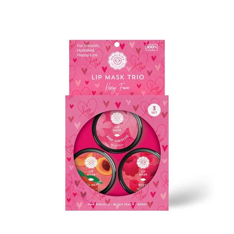 Overnight Lip Sleeping Masks Trio Set Of 3 All Natural