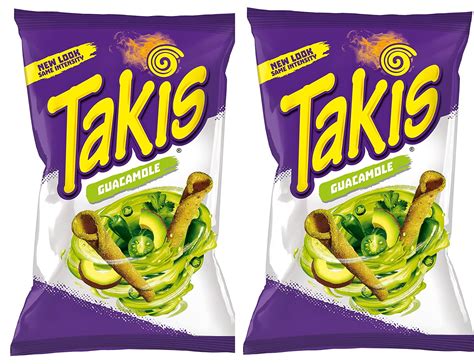 Barcel Takis Mild Guacamole Tortilla Chips Avocado Flavored 99 Oz