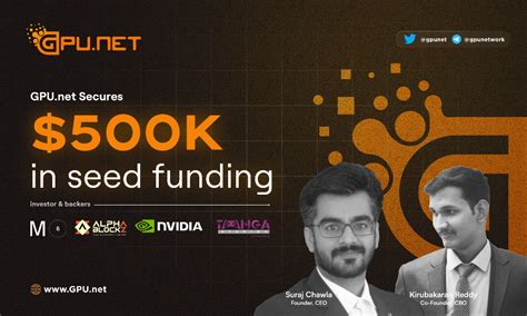 Gpunet Raises 500k From Momentum 6 And Alphablockz Nvidia Backs Testnet