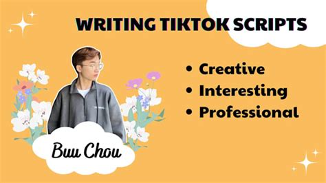 Write An Engaging Tiktok Script For You By Buuchou Fiverr