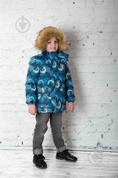 ᐉ Куртка дитяча для хлопчиків Joiks р 104 синій B 100 104 • Краща ціна