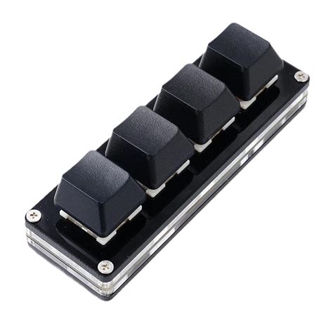 Jual Usb Programming Macro Custom Keyboard 4 Key Rgb Copy Paste Cut For Photoshop Gaming Keypad