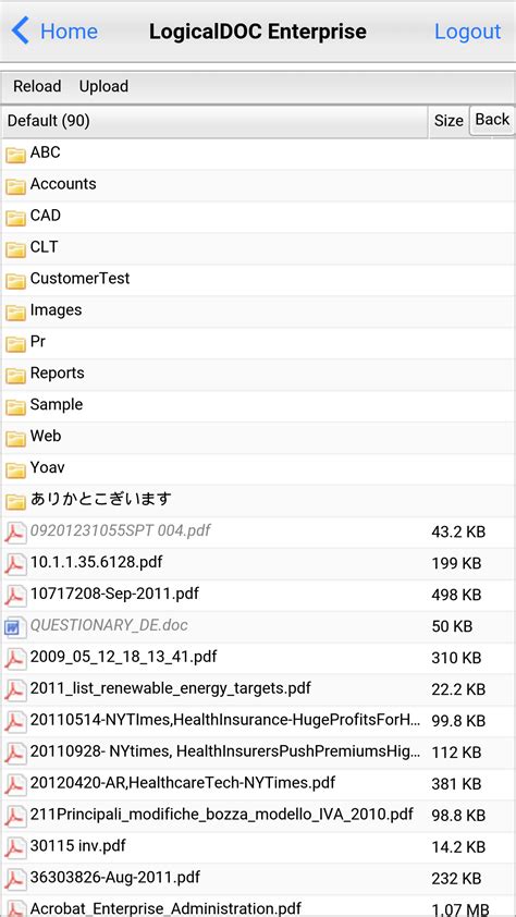 logicaldoc 7 4 1 new web interface for mobile devices logicaldoc blog