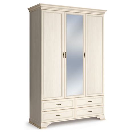 Шкаф распашной Кураж СИЕНА спальня Шкаф 3 х дверный 140 6x60 4x213 см купить C доставкой на