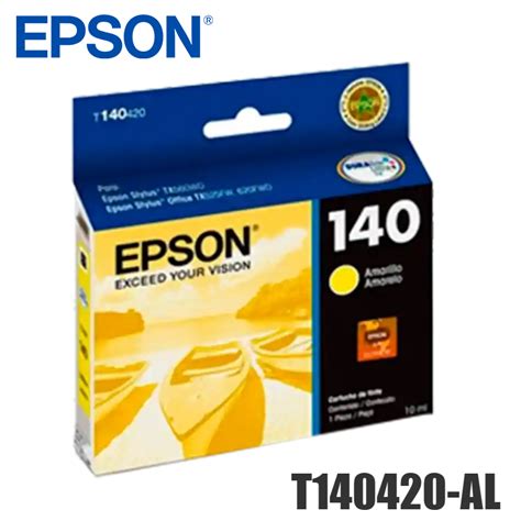 Cartucho Tinta Epson 140 Amarillo T140420 Al