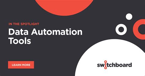 In The Spotlight Data Automation Tools