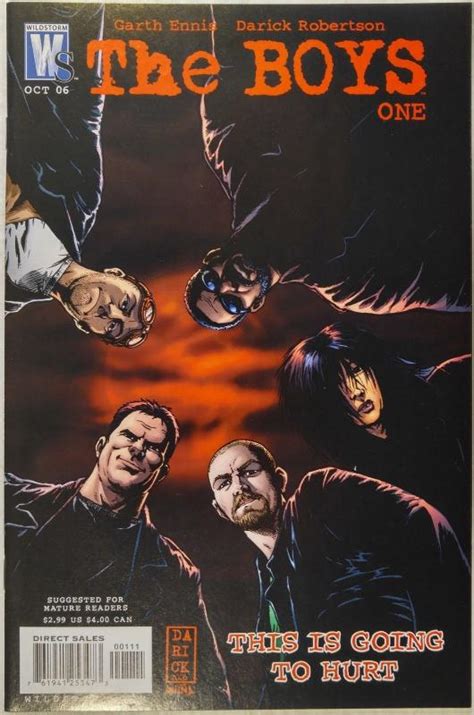 The Boys 1 Garth Ennis And Darick Robertson Hipcomic