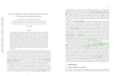 Kernel Embedding Of Maps For Sequential Bayesian Inference The
