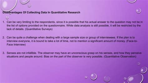 Methods Of Data Collection In Quantitative Research Biostatistik Ppt