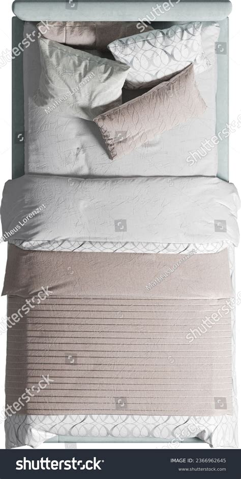 Top View Single Bed Headboard Stock Illustration 2366962645 Shutterstock