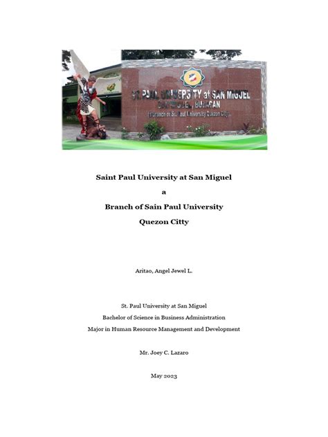 Ojt Portfolio Draft Pdf