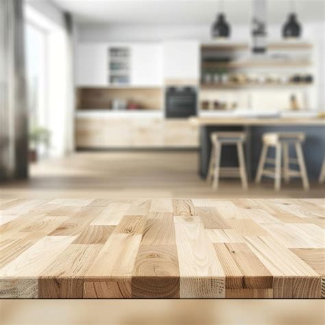 Premium Photo Wooden Table Uhd Wallpapar