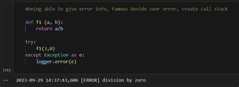 Log Errors In Python With Examples Wenlei Cao Wenleis Tech Blog