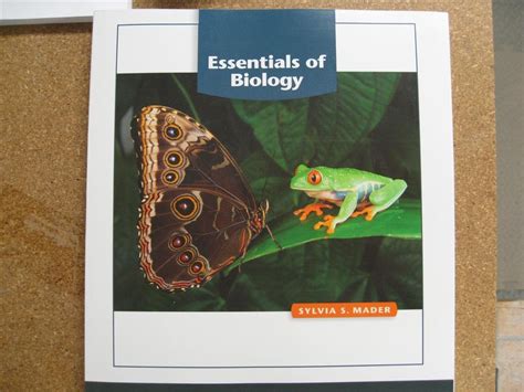 Essentials Of Biology Sylvia S Mader 9780071106962 Books