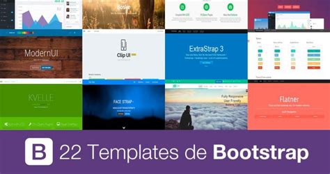 22 templates de Bootstrap para diseñadores web