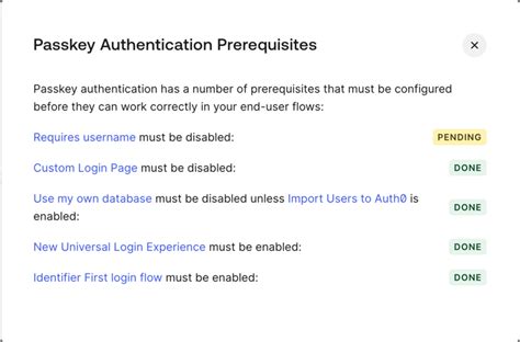 Configure Passkey Policy