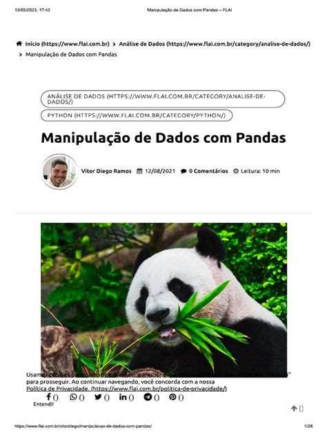 Manipulacao Dados Com Pandas Pdf