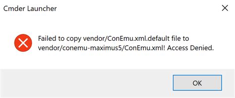 Cmder Here Context Menu Not Working · Issue 2645 · Cmderdevcmder · Github