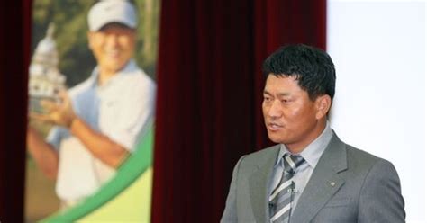 강연 펼치는 프로골퍼 최경주