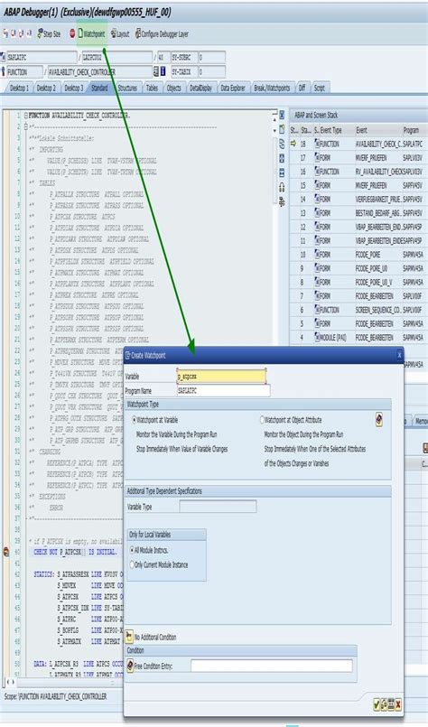Debugger Functionality