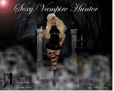 Second Life Marketplace Sexy Vampire Hunter