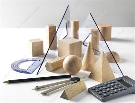Geometric Shapes And Geometry Set Stock Image F010 8252 Science Photo Library