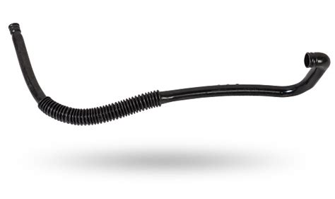 플라스틱 파이프는 자동차 엔진의 실린더에 압력을 받고 가솔린을 공급하는 차량의 연료 시스템의 일부입니다 자동차 서비스에서 판매 할 예비 부품 고무에 대한 스톡 사진 및 기타