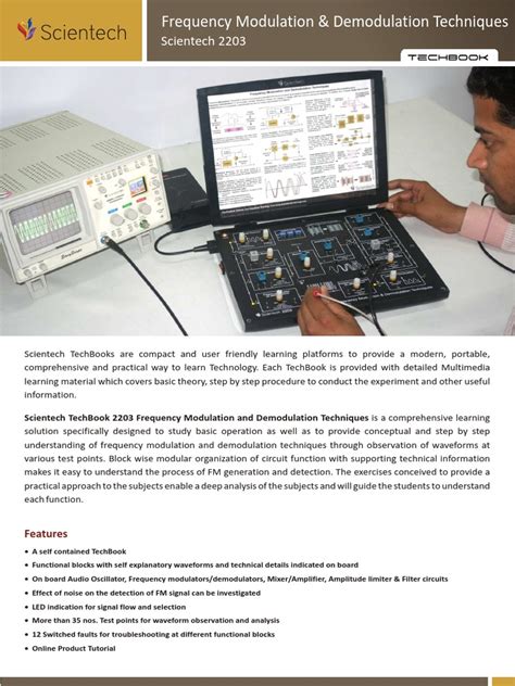 Frequency Modulation Demodulation Trainer Kit Scientech 2203 Pdf Detector Radio