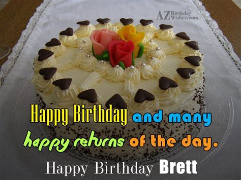 Happy Birthday Brett