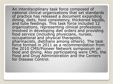 Ppt New Dining Practice Standards Powerpoint Presentation Free