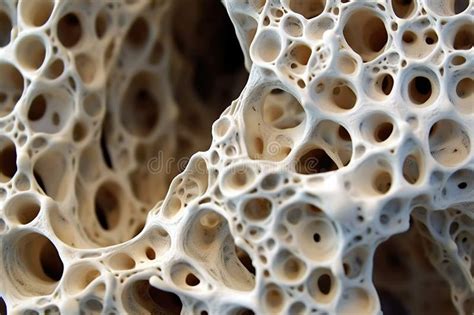 Scanning Electron Microscope Bone Tissue Generative Ai Stock Illustration Illustration Of