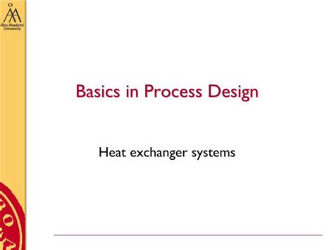 PDF Basics in Process Design Åbo Akademiweb abo fi fak tkf at Courses Basics in Process