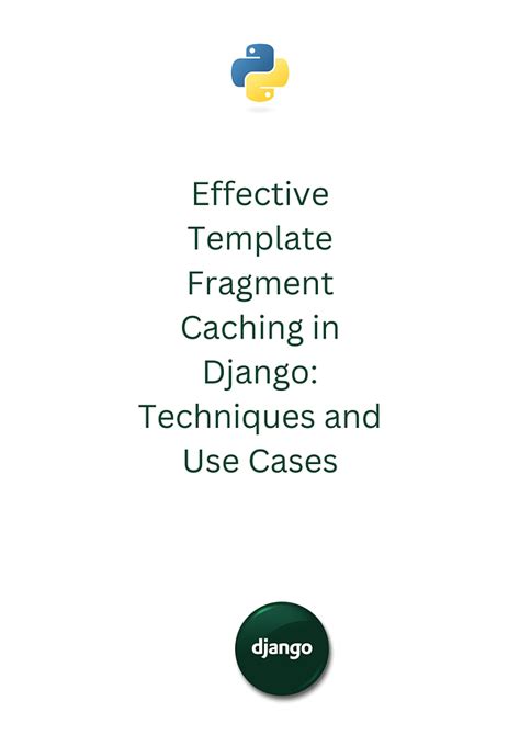 Effective Template Fragment Caching In Django Ewho Ruth Posted On The