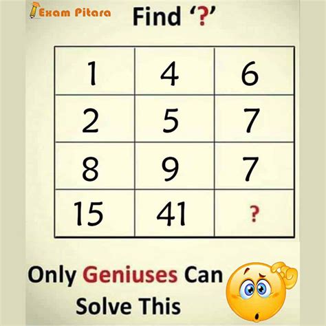 Tricky Maths Questions Tricky Maths Questions