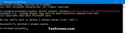 delete system restore points in windows 10 tutorials