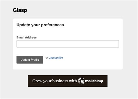 How To Change Email Preferences