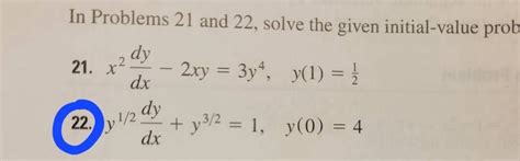 solved in problems 21 ﻿and 22 ﻿solve the given