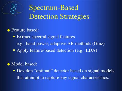 Ppt Model Based Detection Of Event Related Signals In Electrocorticogram Powerpoint