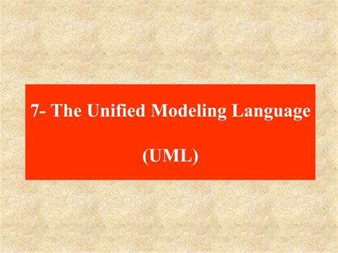 Software Engineering Lec 7 Uml Ppt