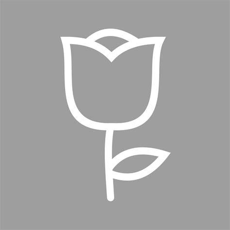 Rose Line Color Background Icon 16728831 Vector Art At Vecteezy
