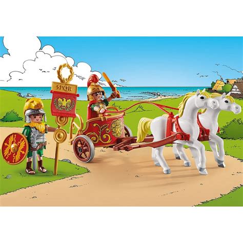 Playmobil Colección Astérix Y Obélix La Cuadriga Romana 71543