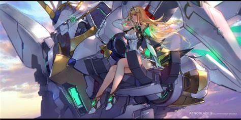 423055 4k Video Game Art Anime Girls Kray Fantasy Girl Mythra