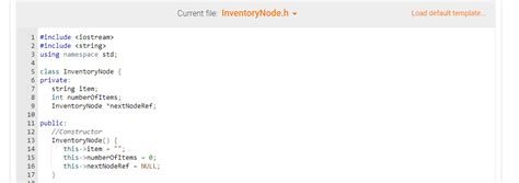 Solved Given Main0 Define An Insertatfront0 Member Function