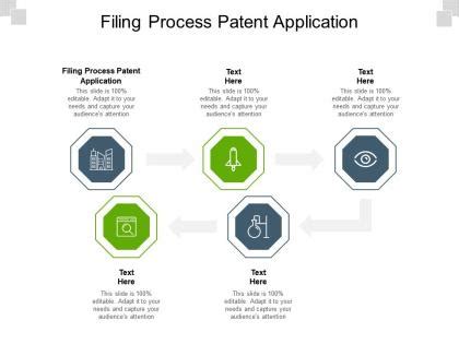 Patent Filing Process Flowchart PowerPoint Presentation And Slides SlideTeam