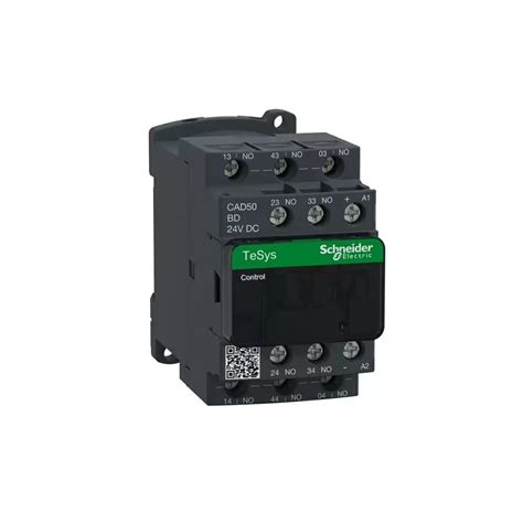 Buy Schneider Electric Tesys Deca 5 No 24 V Dc Standard Coil Control Relay Online At Best Price