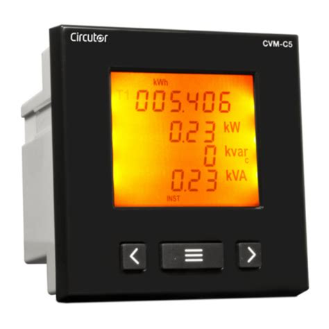 CIRCUTOR CVM C SERIES INSTRUCTION MANUAL Pdf Download ManualsLib