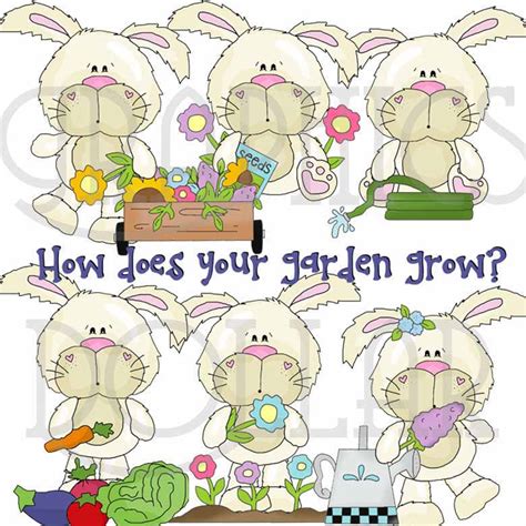 How Does Your Garden Grow Clip Art Graphics Dollar