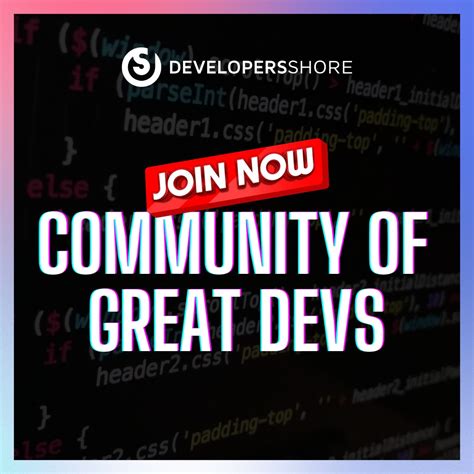 Developers Shore Community Of Great Devs On Linkedin Community