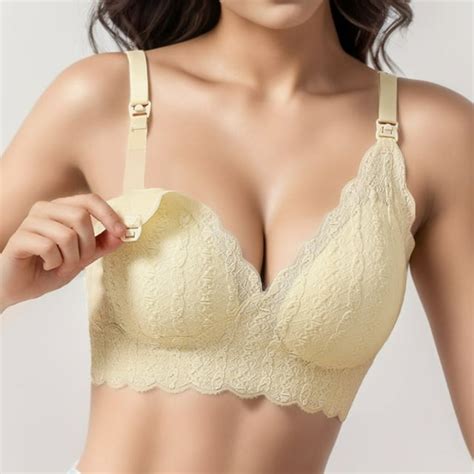 Akiihool Maternity Bra Plus Size Womens Nursing Bras Plus Size Lace